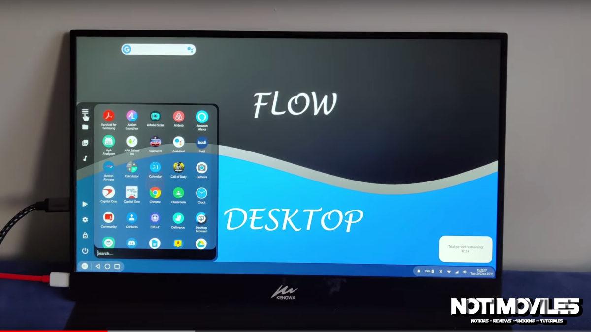 Flow Desktop llega a Play Store, habilita el modo de escritorio oculto ...